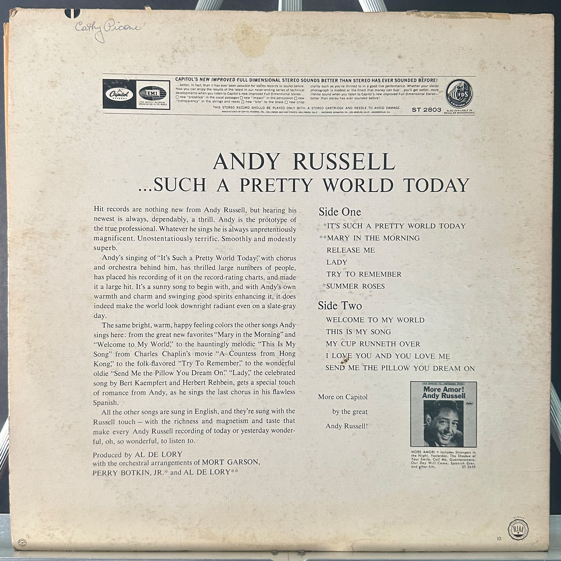 Andy Russell – Such A Pretty World Today - The AM Project