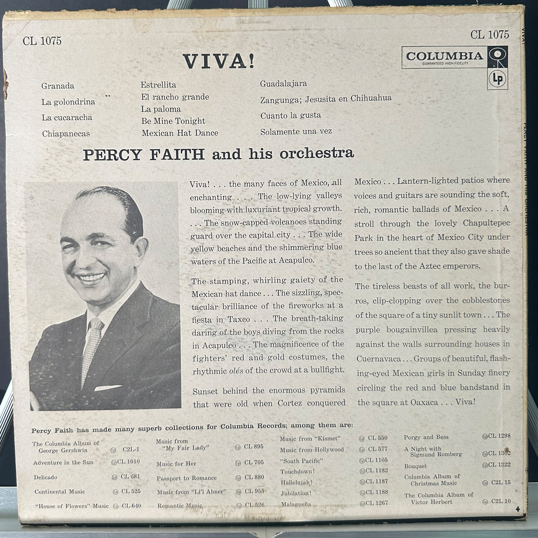 Percy Faith And His Orchestra* – Viva! The Music Of Mexico - The AM Project